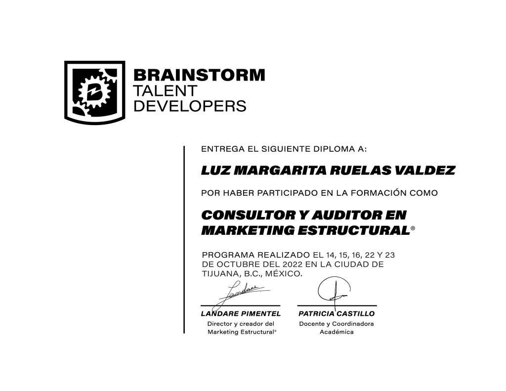 Luz Margarita Ruelas Valdez | Brainstorm